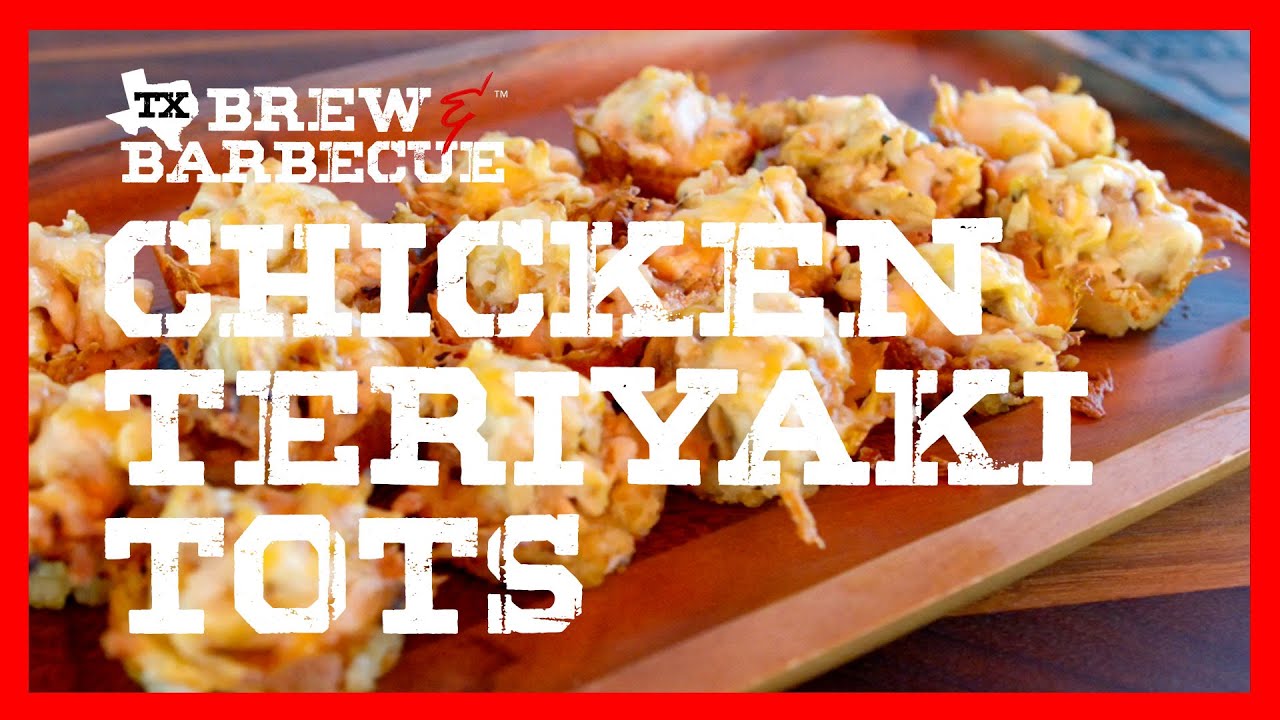New Appetizer thats INSANE! Chicken Teriyaki Tots - YouTube