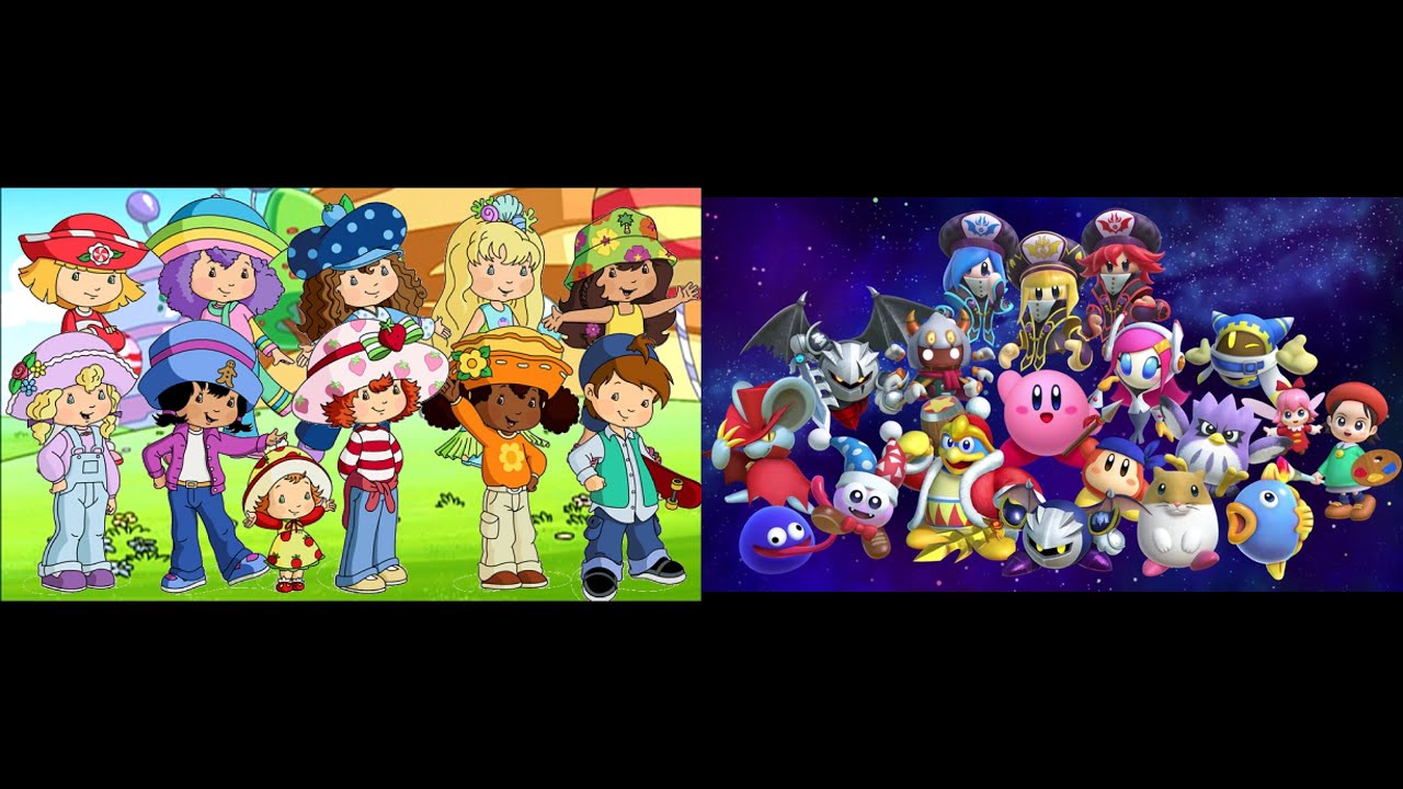 Strawberry Shortcake And Her Friends Meets Kirby Characters (Requested ...