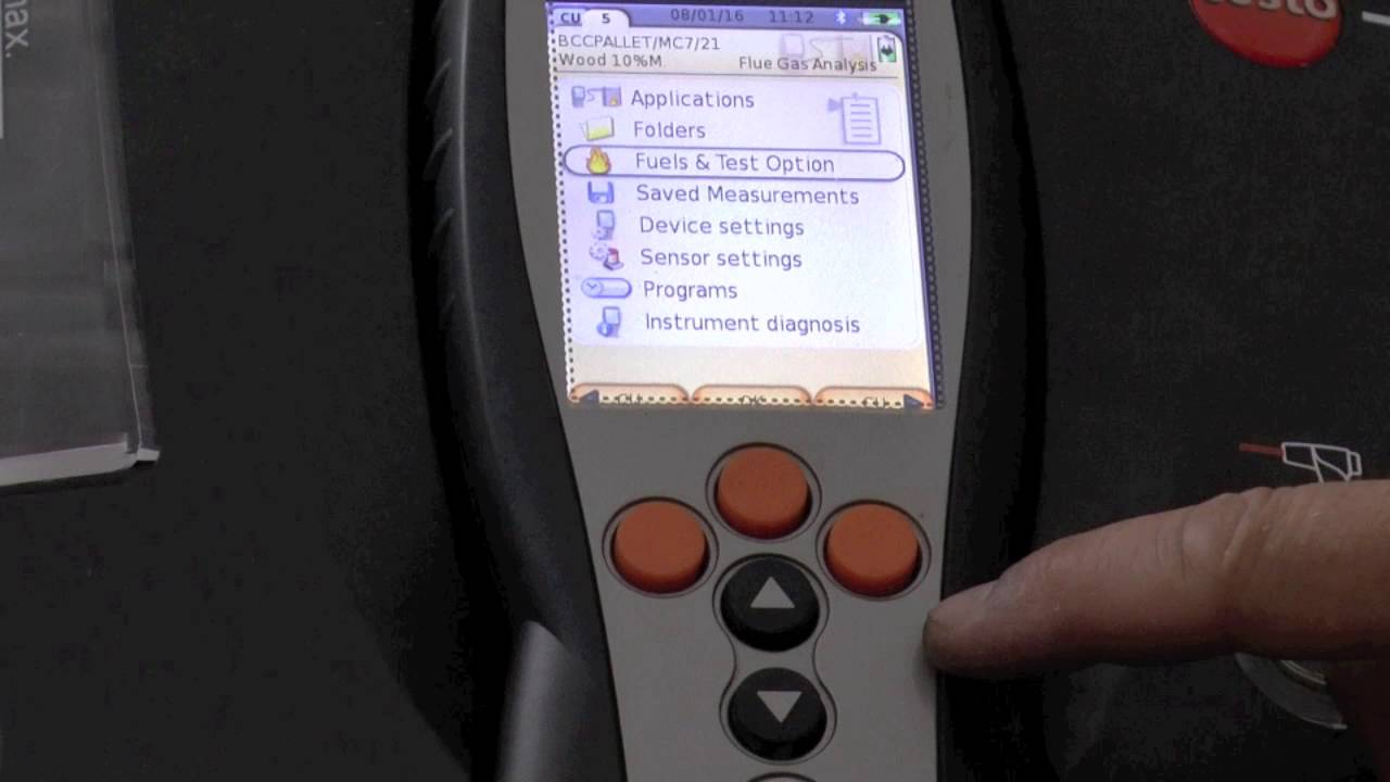 Testo 350 Emissions Sensor/ Analyzer - YouTube