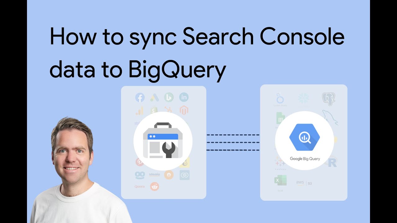 Sync Search Console to BigQuery in less than 5 minutes - YouTube