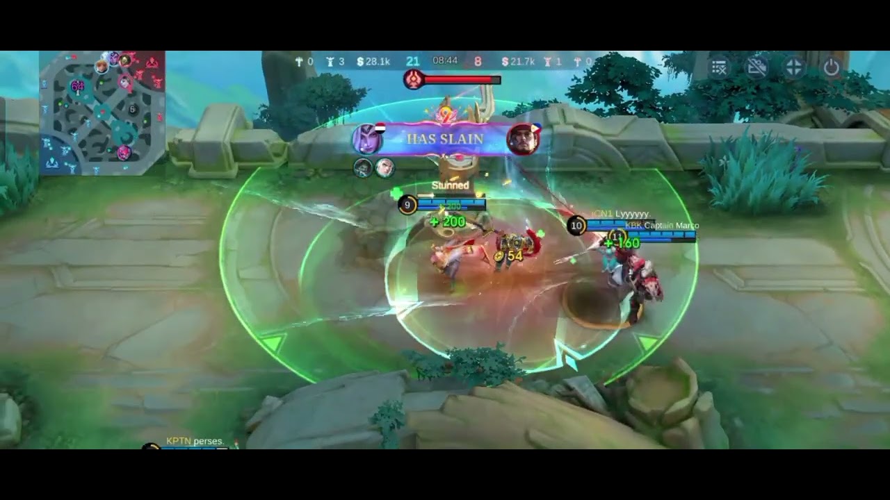 Solo Gameplay Using Estes with Tanky+Massive Heal, Build and Emblem ...