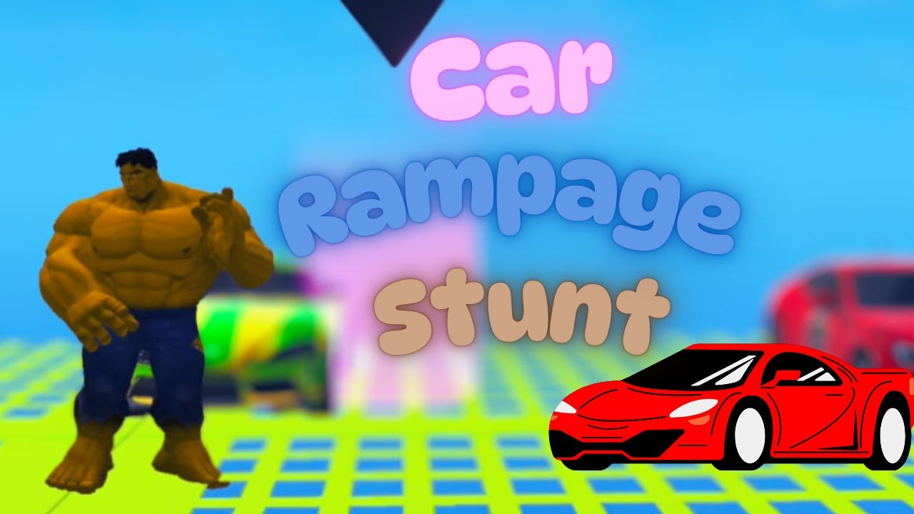 Hulk Smash the Competition: Epic Ramp Stunt Racing Highlights! 🚗💥 - YouTube