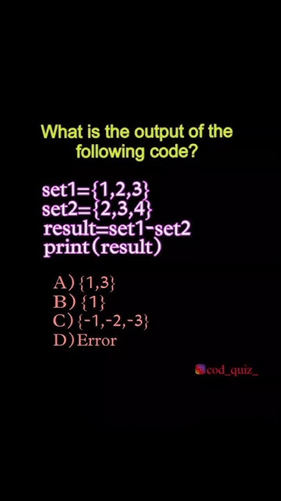 Comment your answer 💯. #coder #programming #shorts #ytshortsvideo #viral #trending - YouTube