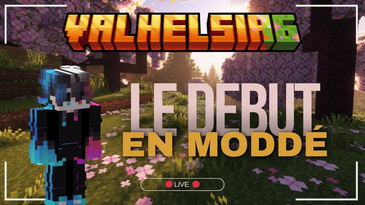 On debute dans Minecraft Moddé ?! - Minecraft Moddé Valhasia 6 1.21.1 ...