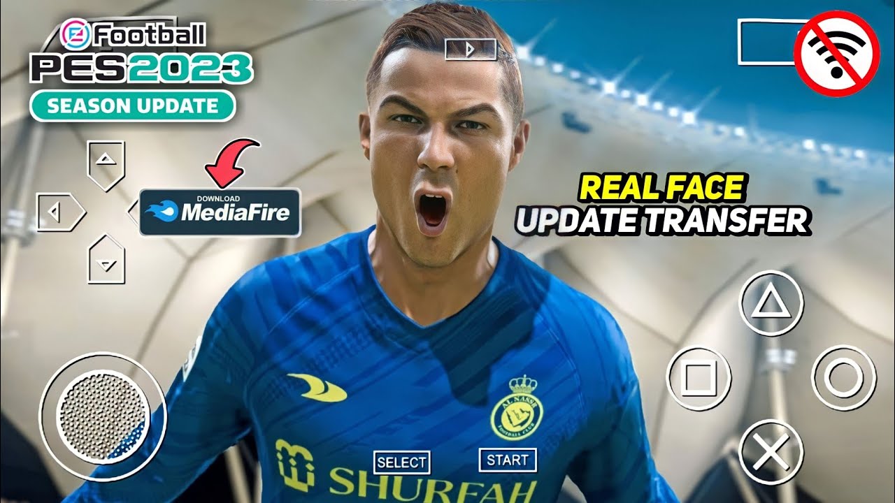Main eFootball PES 2023 PPSSPP Ukuran Kecil di Android, Cocok Untuk RAM ...