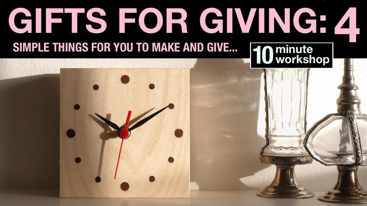 Gifts for giving #4: Mantle Clock #129 - YouTube
