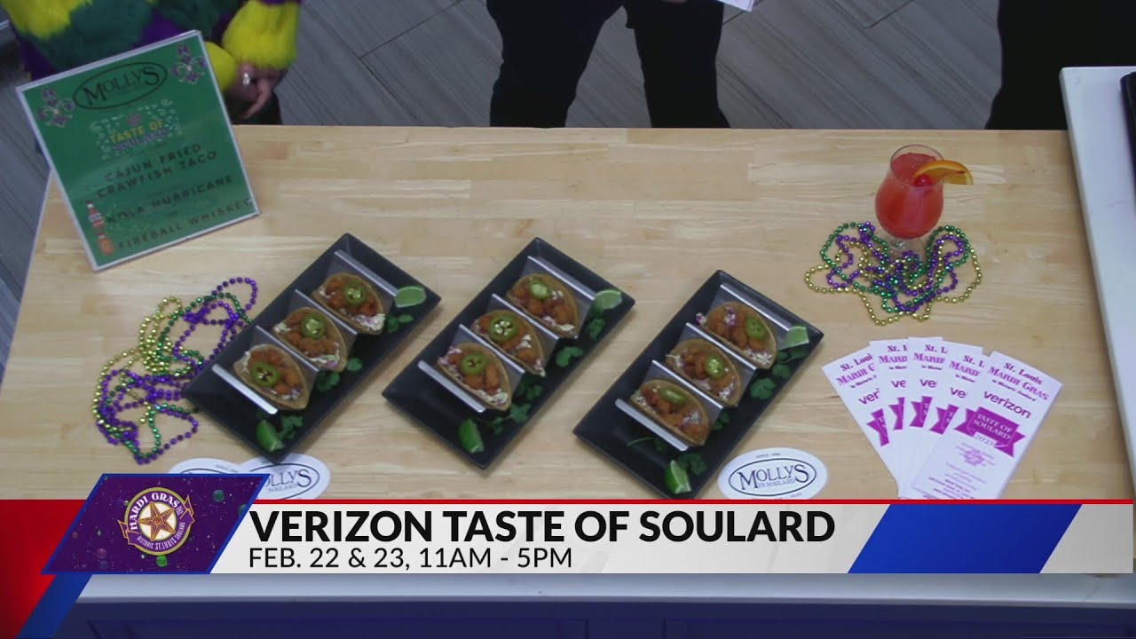 Taste of Soulard previews St. Louis Mardi Gras with Cajun food - YouTube