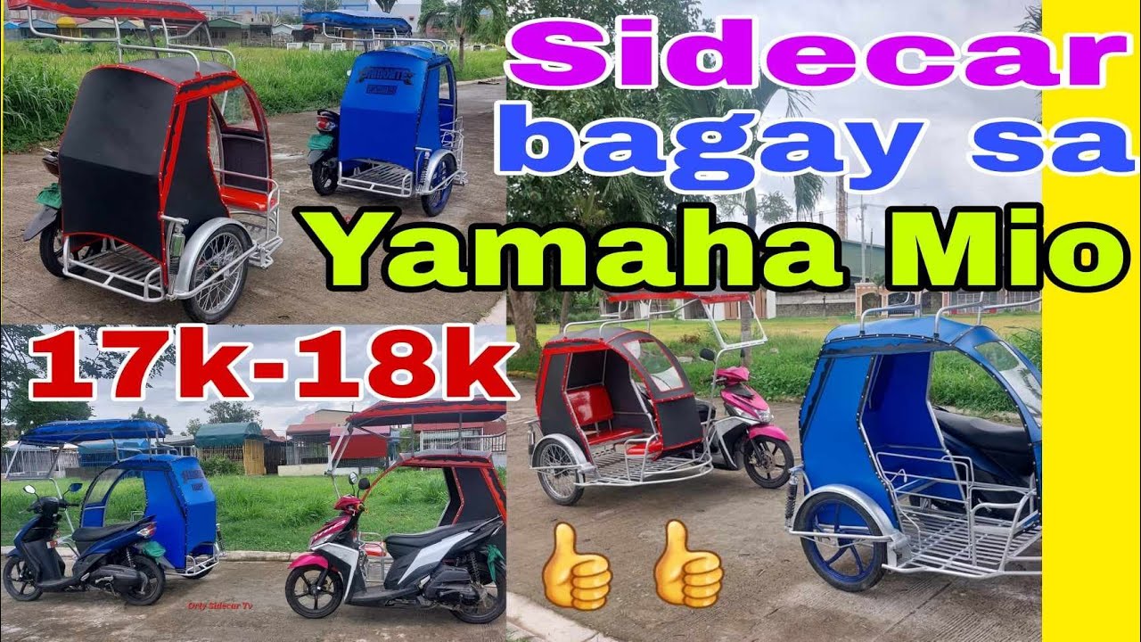 SIDECAR PARA SA YAMAHA MIO | Baka Gusto Mo | Panoorin Moto By Orly ...