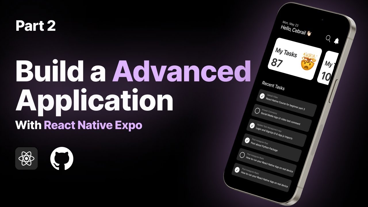 Advanced React Native App | Full 2024 React Native Course Tutorial for ...