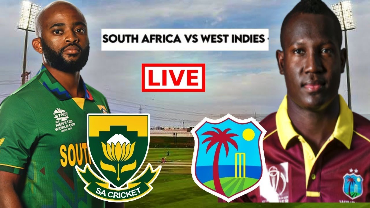 South Africa v West Indies T20 Live Scores | SA vs WI 1st T20 Live ...