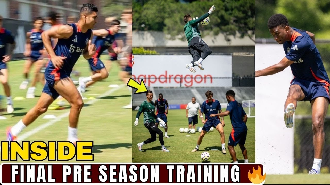 FINAL PRE SEASON TRAINING! 5 Things Spotted In Training To Face ...