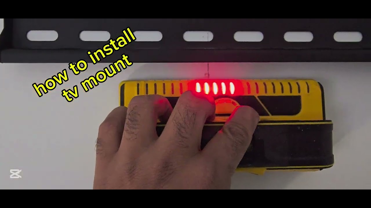 how to install tv wall mount on drywall - YouTube
