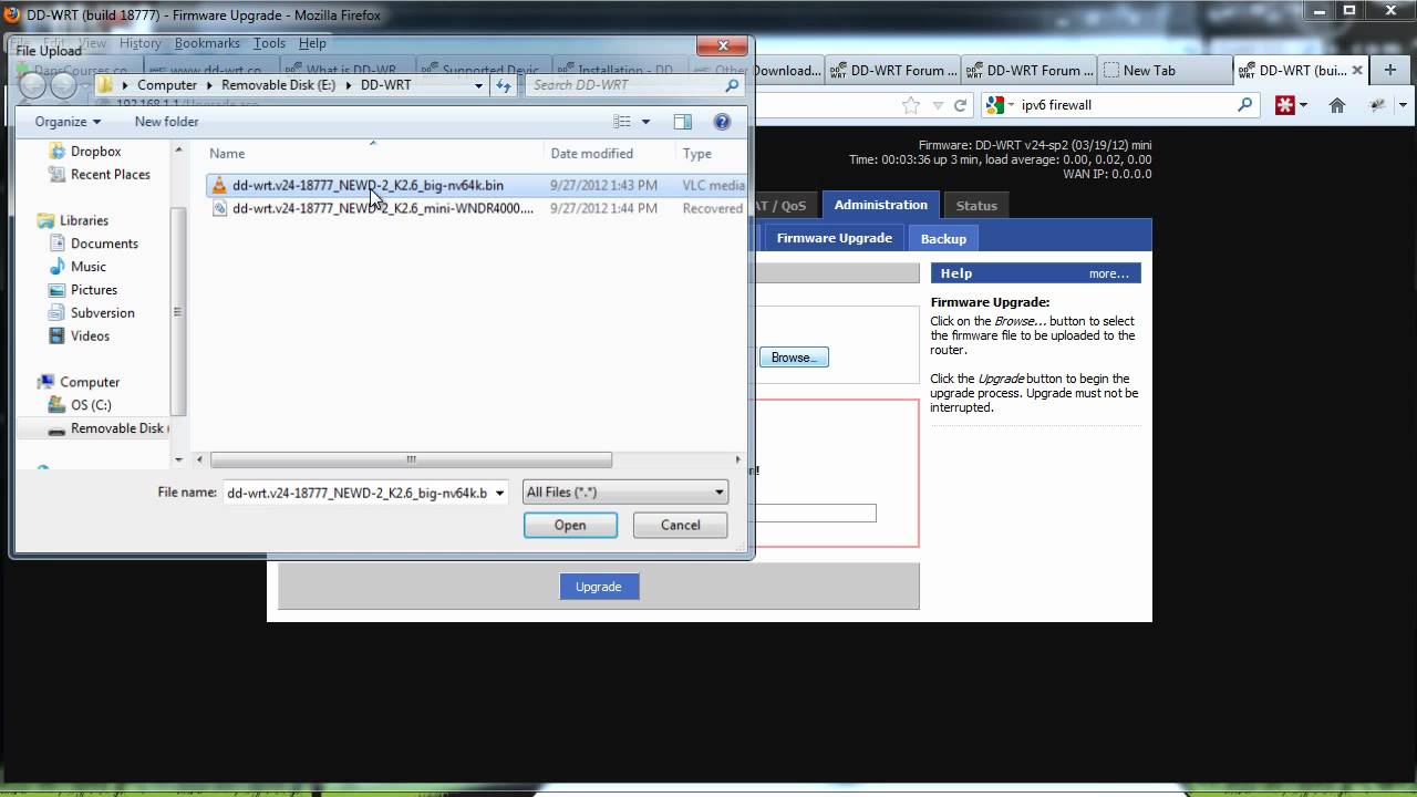 How to install DD-WRT on a Wireless Router -Part2 - YouTube