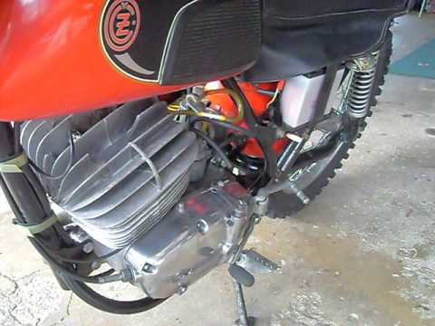 CZ 250 enduro type 988.1. chicago - YouTube