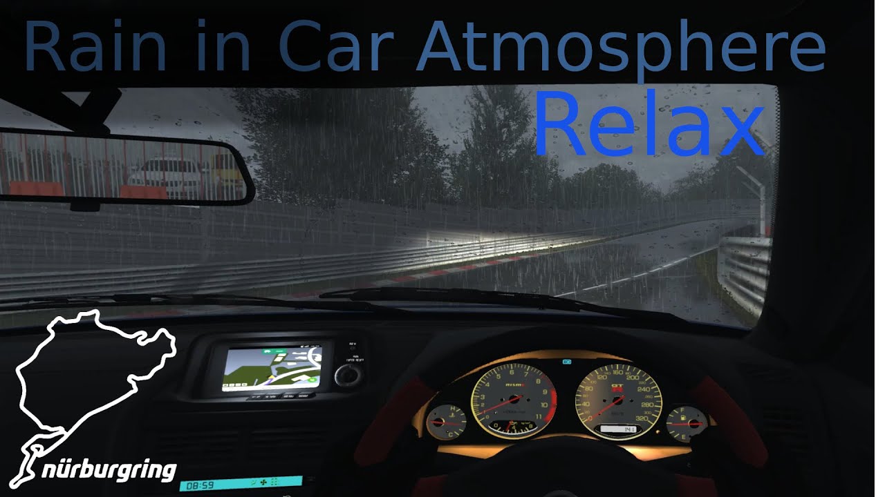Regen auf dem Auto zum einschlafen ASMR - YouTube