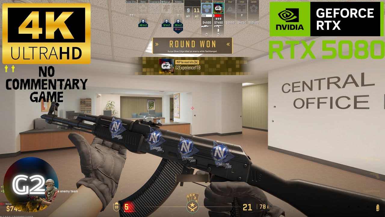 Counter Strike 2 | RTX 5080 | Ultra Settings 4K Gameplay (No Commentary ...