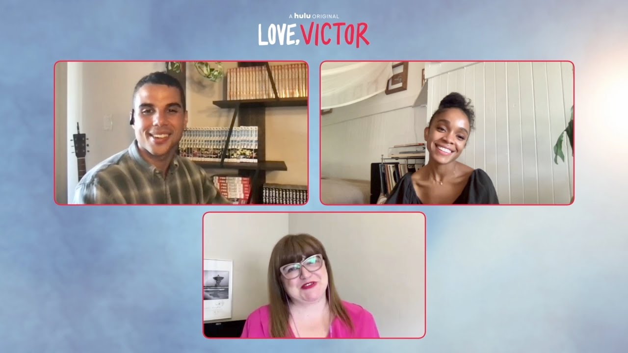 LOVE, VICTOR Season 2 | Interview Mason Gooding & Rachel Hilson - YouTube