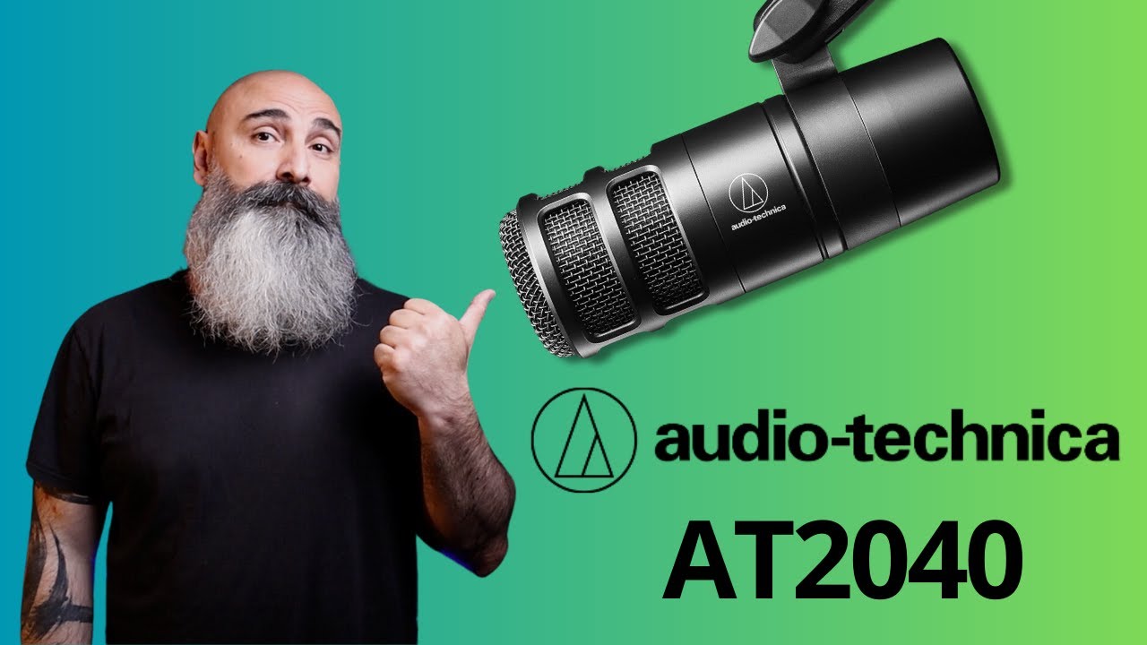 Audio Technica AT2040: Test Audio - YouTube