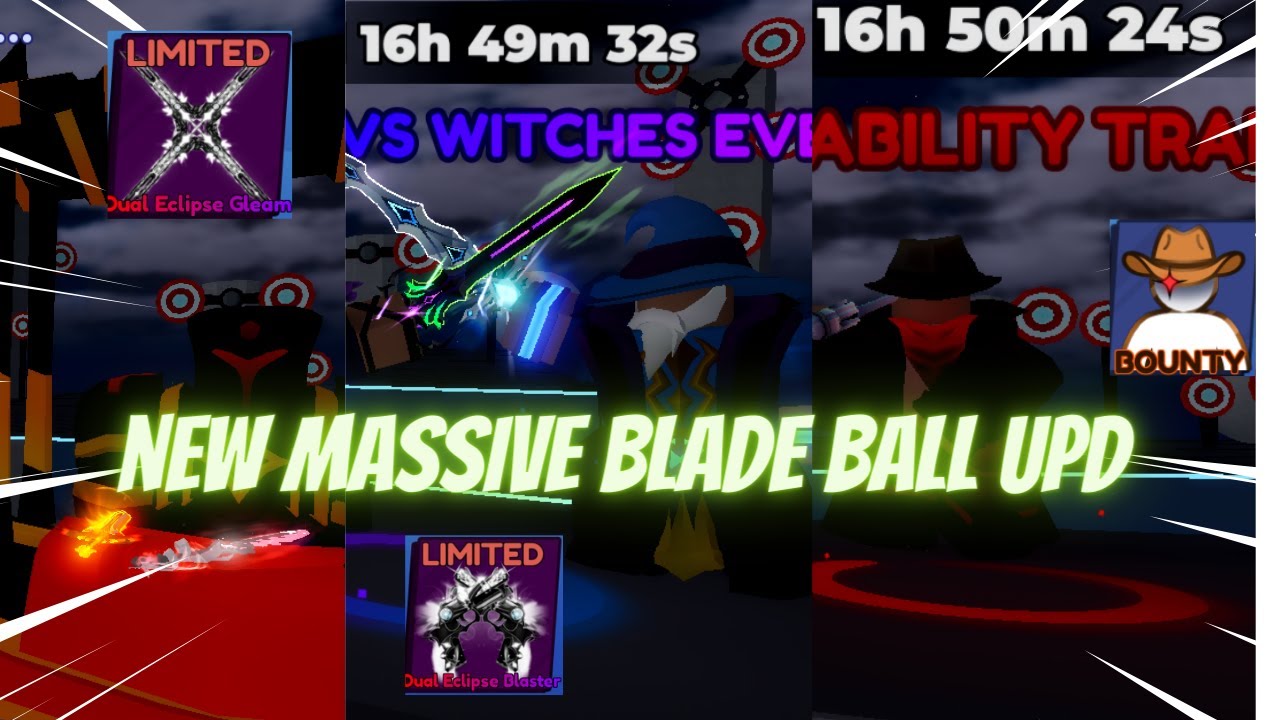 NEW MASSIVE BLADE BALL UPDATE!!! | Blade Ball - YouTube