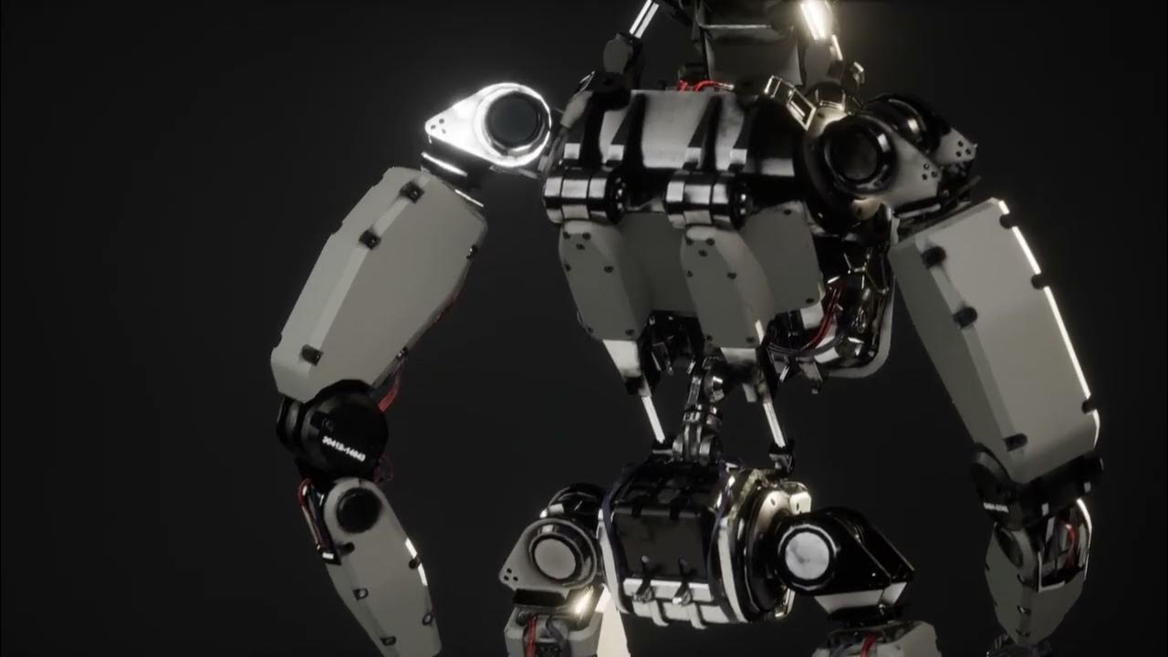Army Robot Unreal Engine 5 and Blender - YouTube
