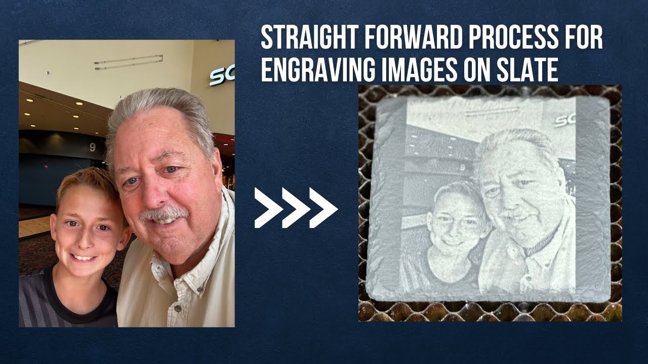 3 Step Process for Engraving Images on Slate - Bonus Info on how to ...