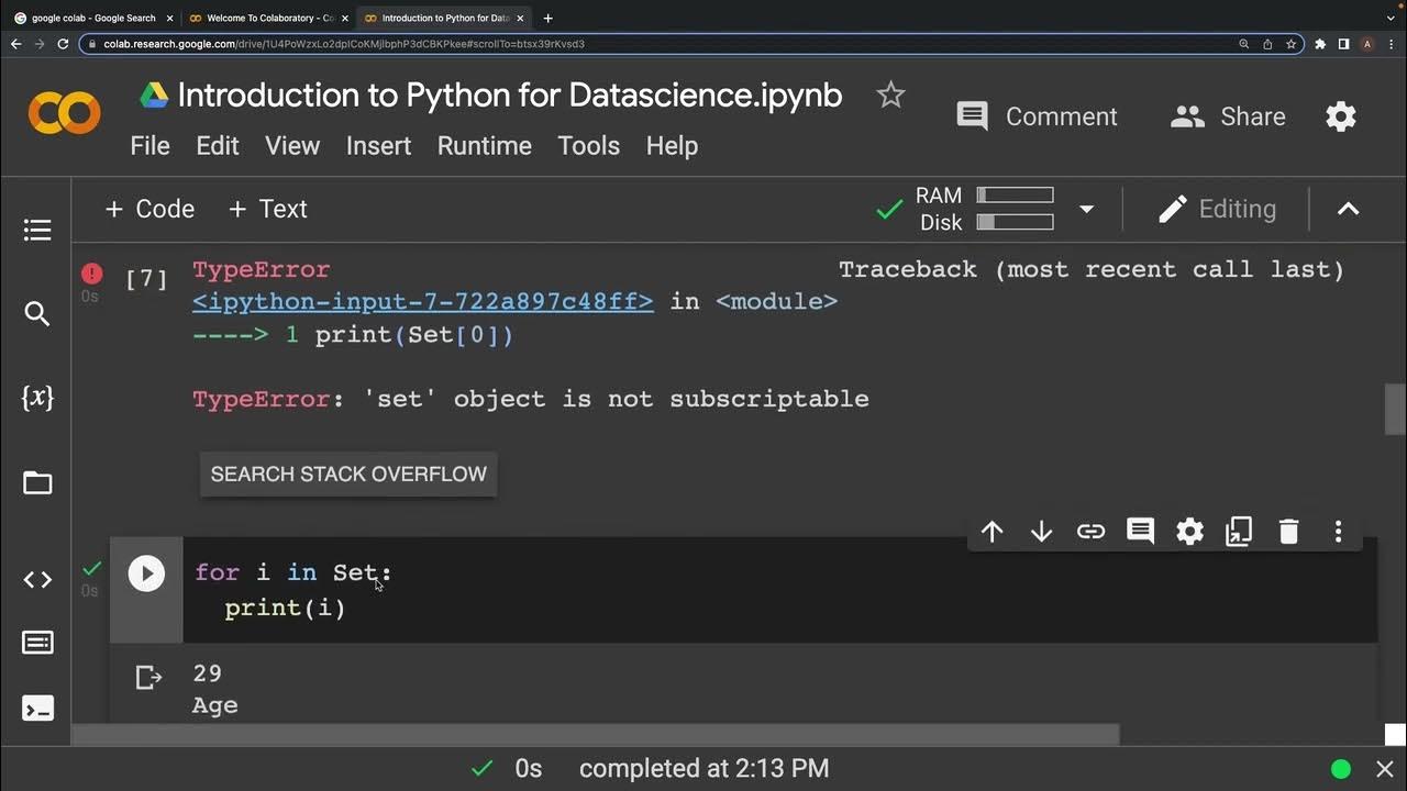 Intro to Python for Datascience - YouTube
