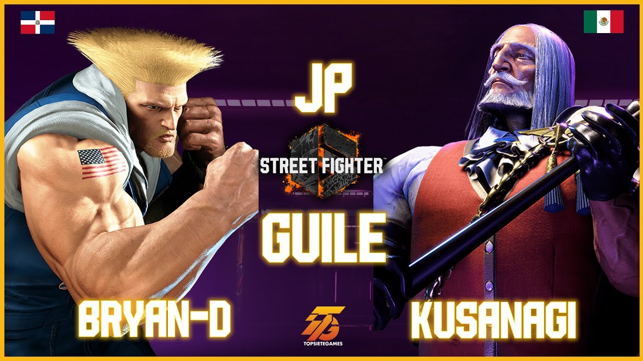 SF6 GUILE VS JP - BRYAN-D VS KUSANAGI - 【Street Fighter 6】 - YouTube