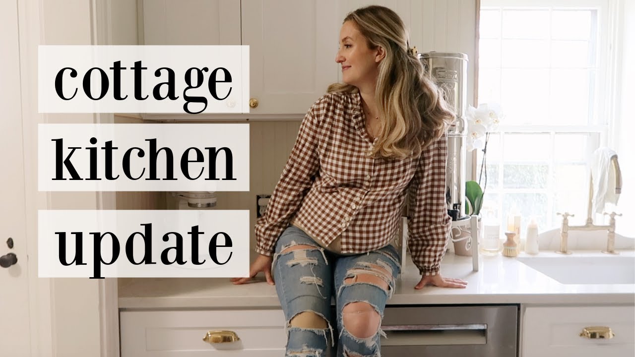Remodeling our fixer upper kitchen Pt. 2 | flooring, countertops, paint ...