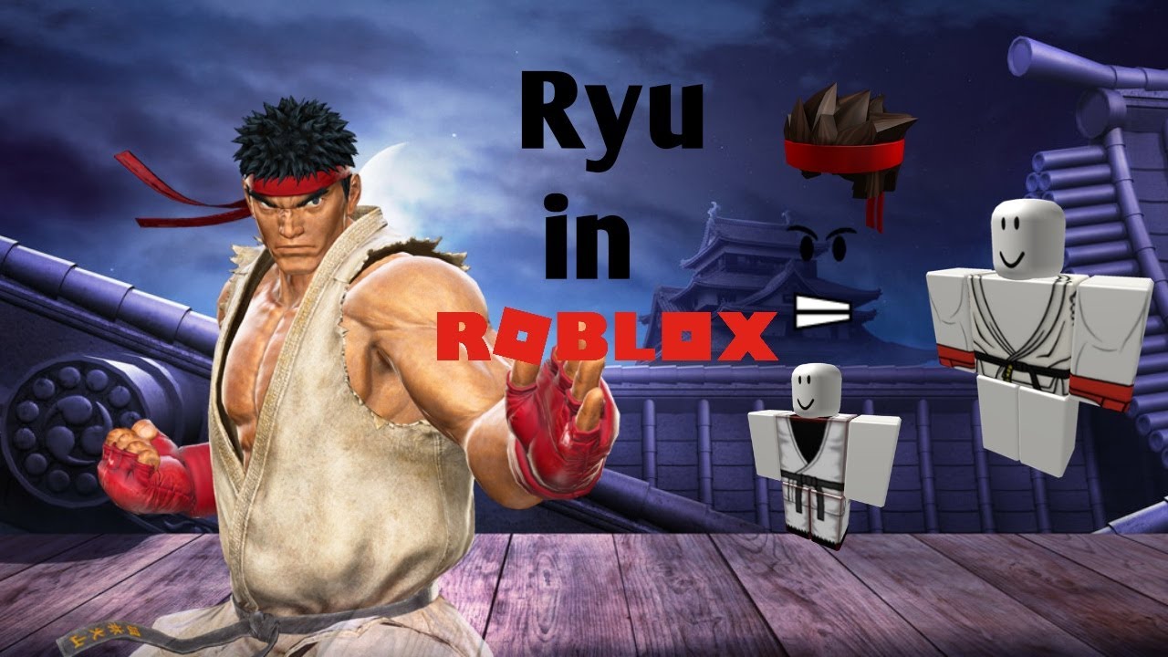 Creating Ryu from "Street Fighter" in Roblox | CRA (Episode 1) - YouTube