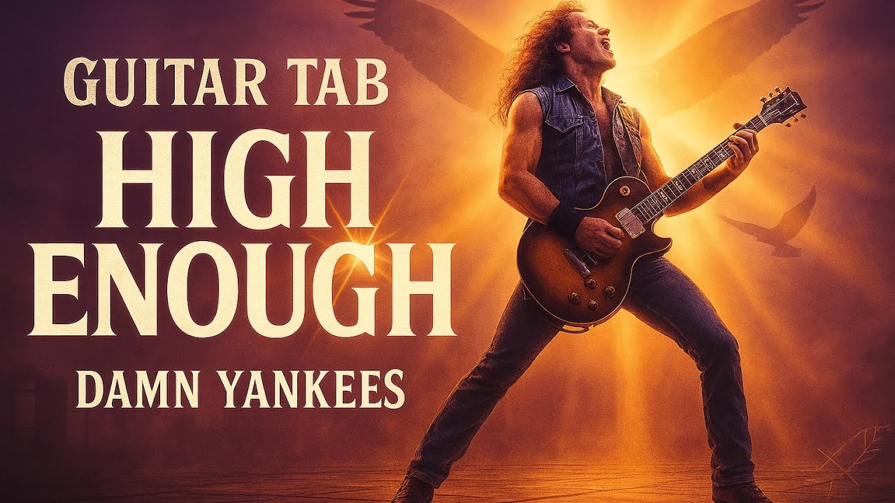 Guitar Tab: Ted Nugent (Damn Yankees) - High Enough - YouTube