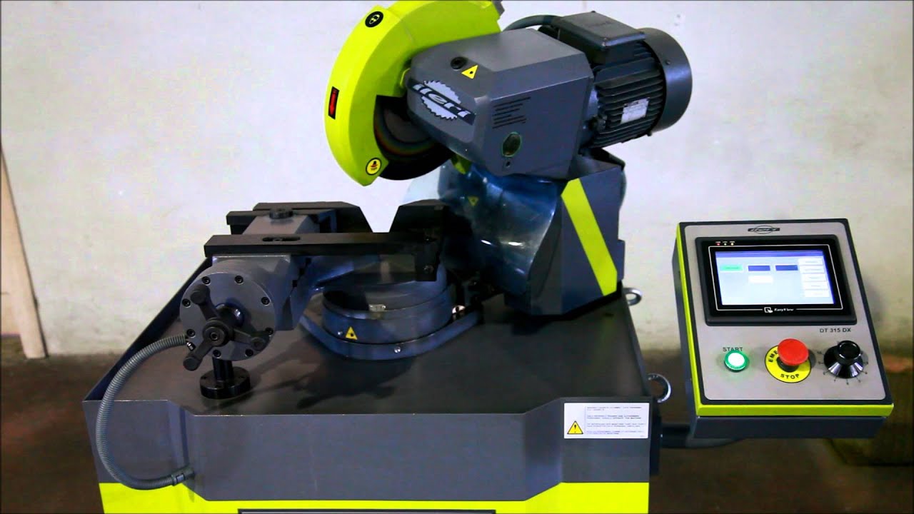 DT 315DX AUTOMATIC MITRE CUTTING MACHINE - YouTube