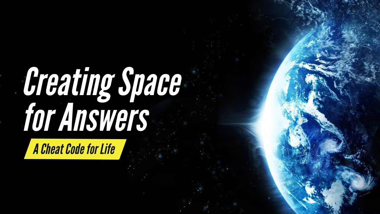 Creating Space for Answers | Weekly Recap 5.17.24 - YouTube