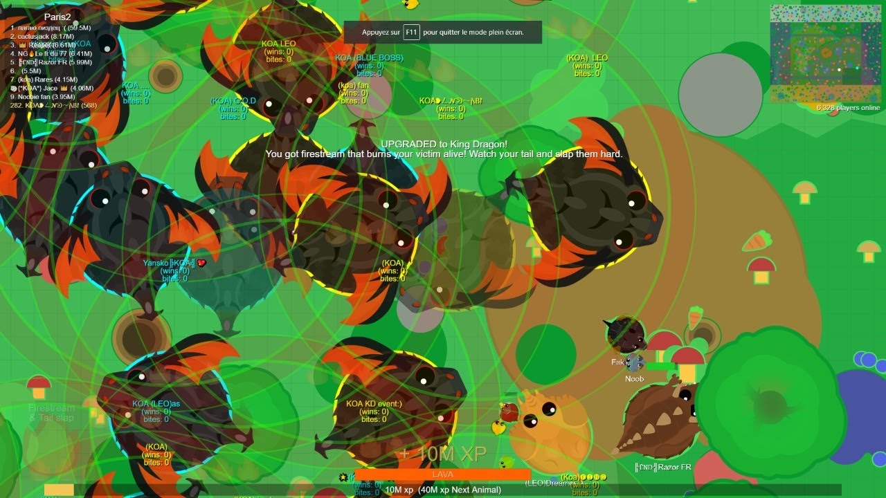 Mope.io Livestream - EVERYONE IS KING DRAGON | KING DRAGON TOURNAMENT ...