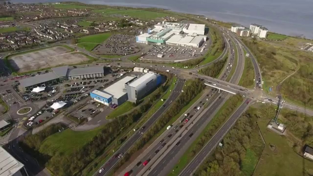 Dunkettle interchange April 2018 Short edit - YouTube