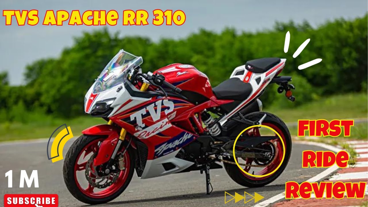 TVS Apache RR 310 First Ride Review - Most Powerful Apache Ever - YouTube