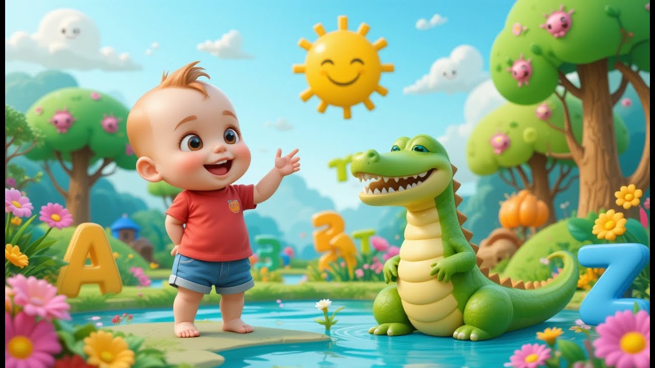 A to Z Animal Names Song | Nursery Rhyme for Kids | Learn Alphabet with ...