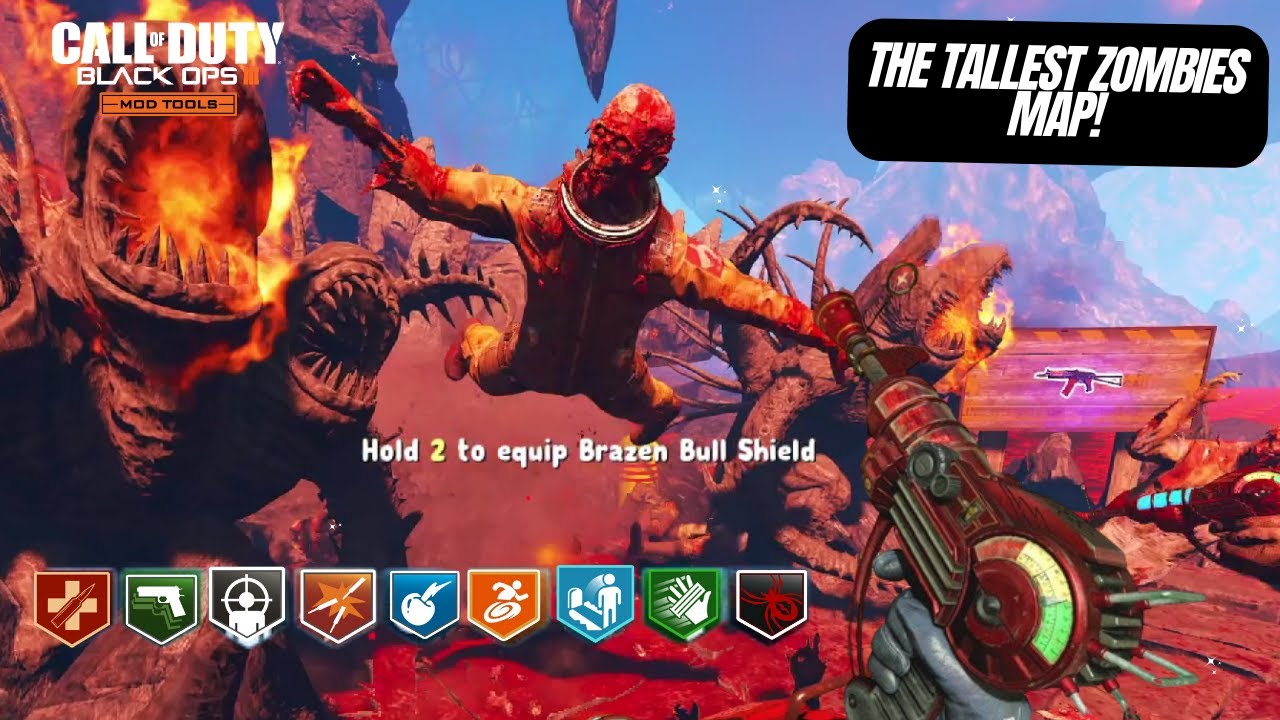 The TALLEST ZOMBIES TOWER in Call of Duty Black Ops 3 Custom Zombies ...