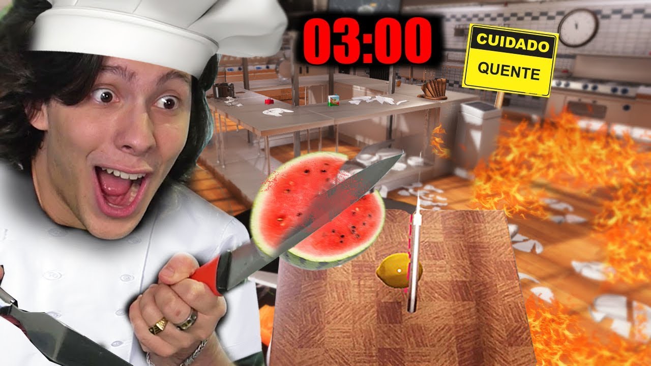 Jogando COMO O COZINHEIRO MAIS RÁPIDO DO MUNDO!! Cooking Simulator ...