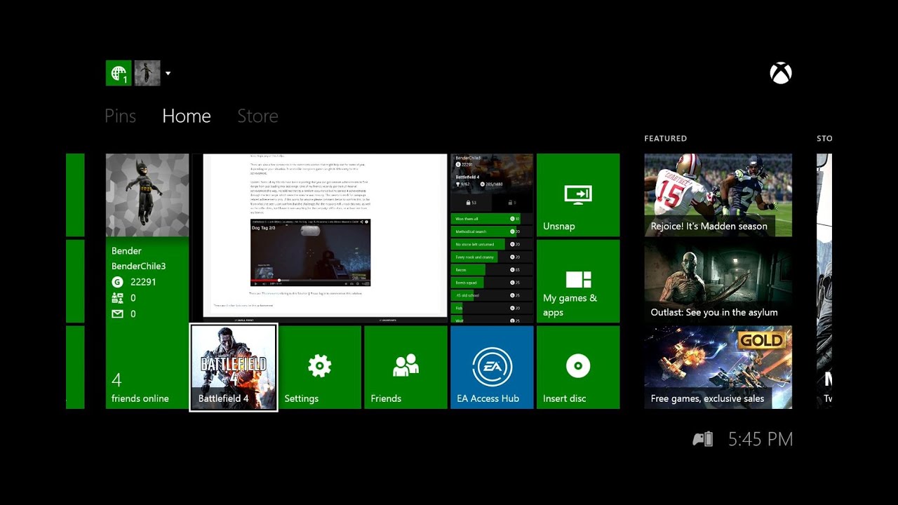 Xbox One - ¿Como Funciona Snap? - YouTube