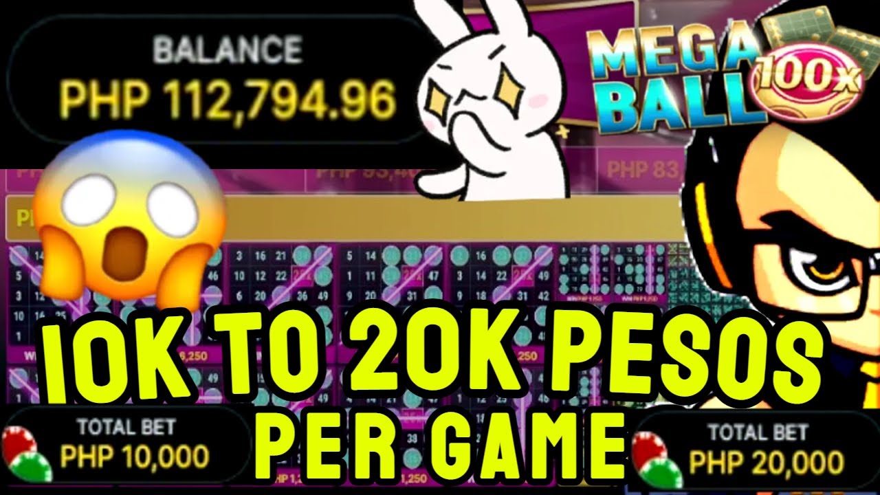 MEGA BALL - BAWAL SA MAHINA ANG LOOB! 😅 TAYAANG 10K TO 20K PER GAME! 😱 ...