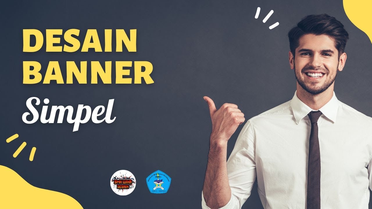 Tutorial membuat Banner Simpel dan Keren - YouTube