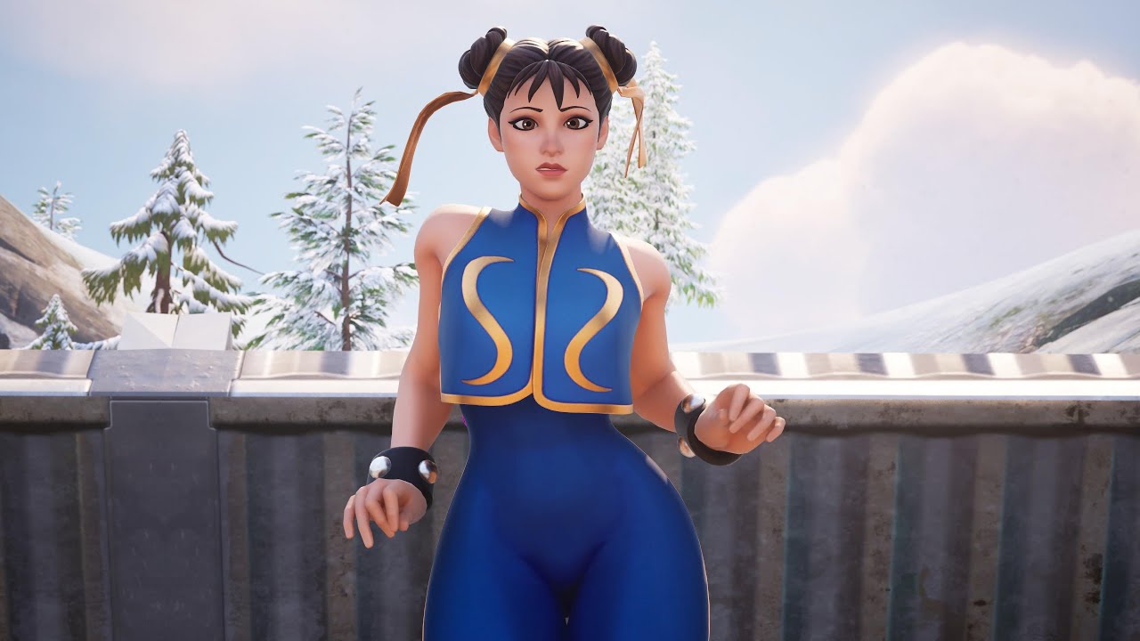 Fortnite Chun-Li Gameplay #2 - YouTube