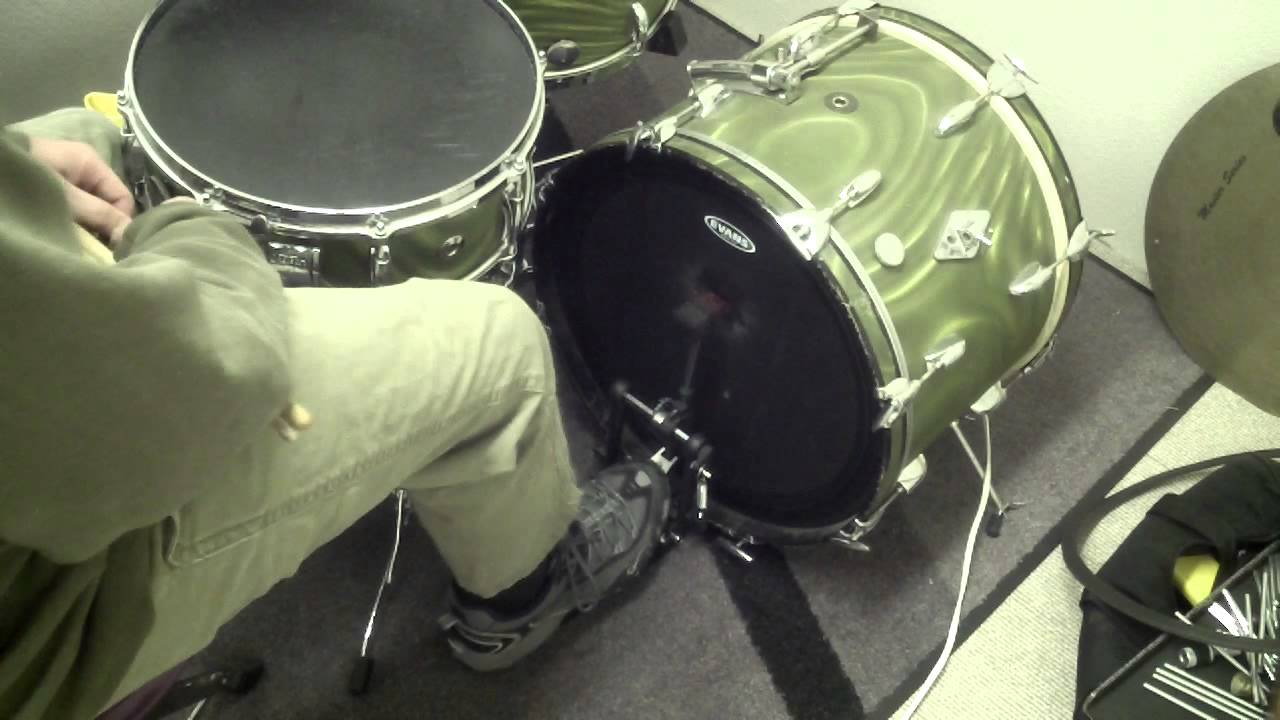 Double Bas/Single Pedal video 10 Triplet Phrasing Group chart/2 stroke ...