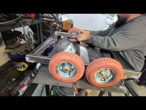 DIY welding project. Heavy duty creeper part 1. - YouTube
