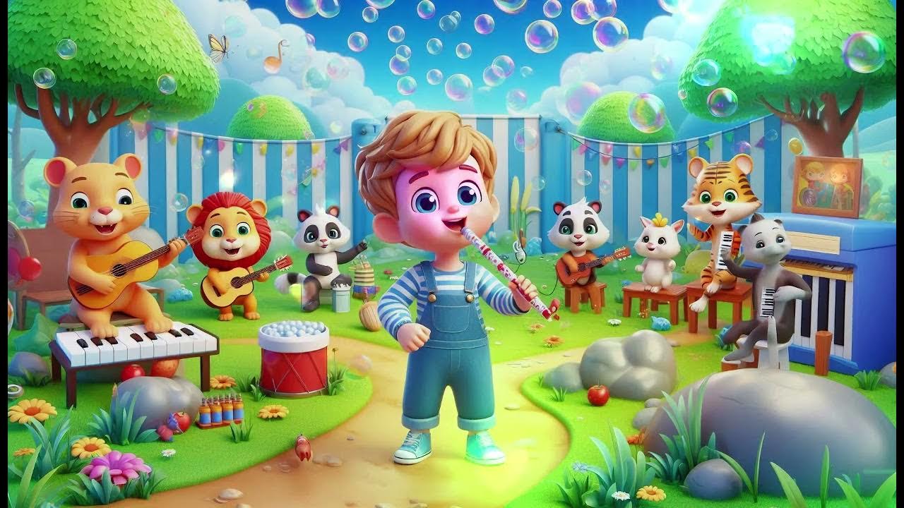 Pop The Bubbles 3 - More Bubble-Popping Fun! Kids Song | Nursery Rhyme ...