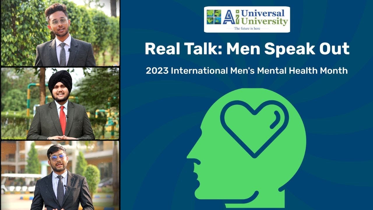 Real Talk: Men Open Up about Mental Health | International Men's Mental ...
