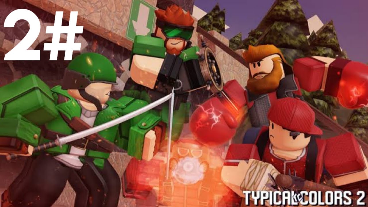 Typical Colors 2 - Gameplay Walkthrough Part 2 (Roblox/Mechanic Class ...