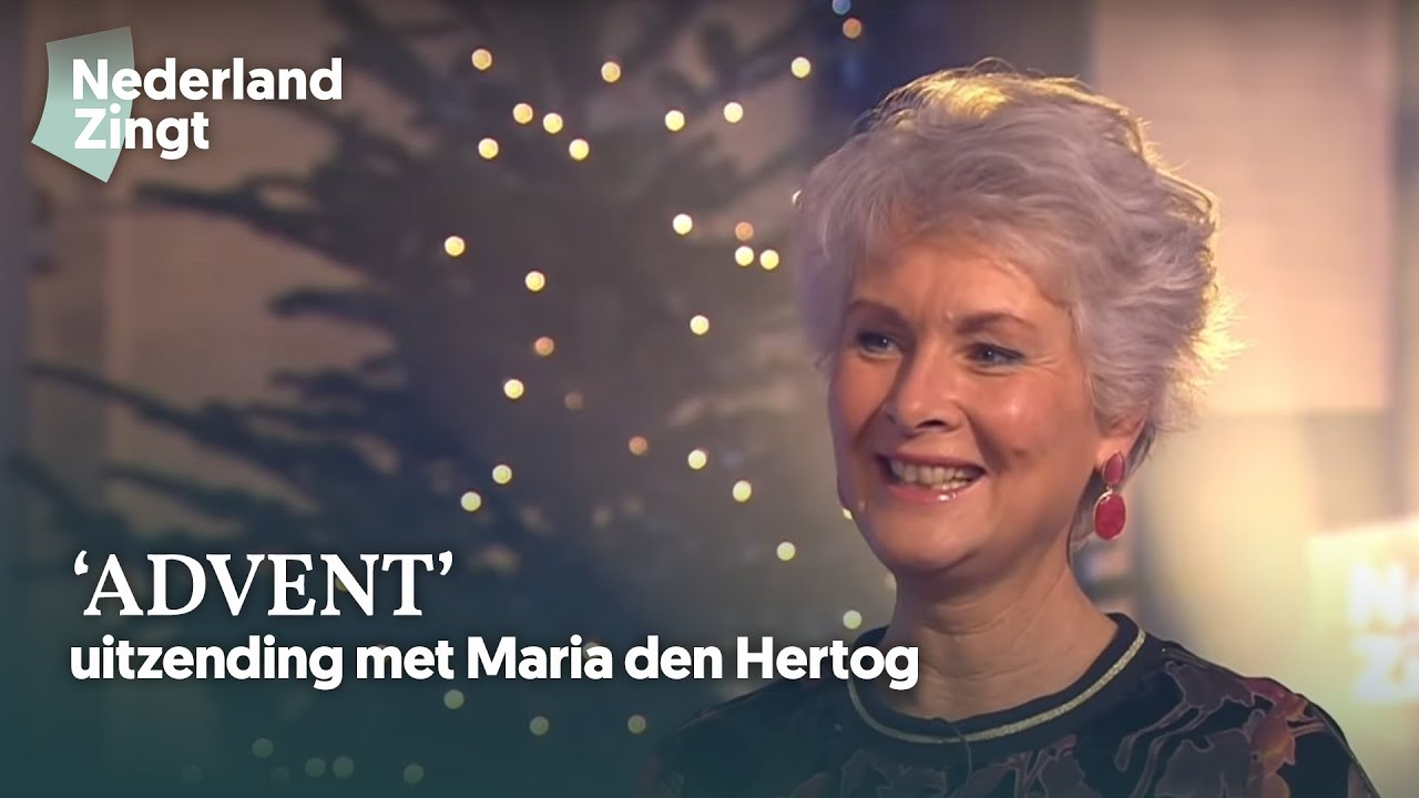 Maria den Hertog 'Advent' - uitzending najaar 2020 - Nederland Zingt - YouTube