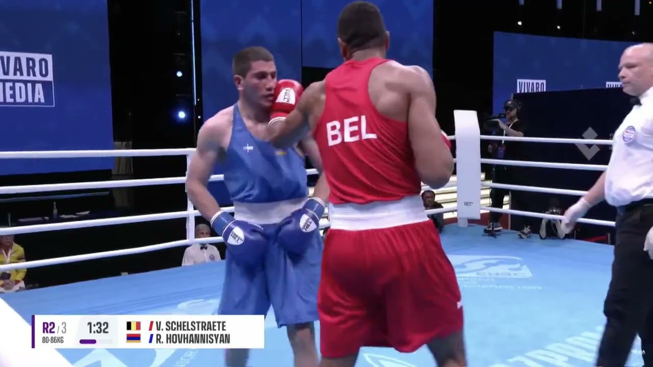 Victor Schelstraete (BEL) vs. Rafayel Hovhannisyan (ARM) European ...