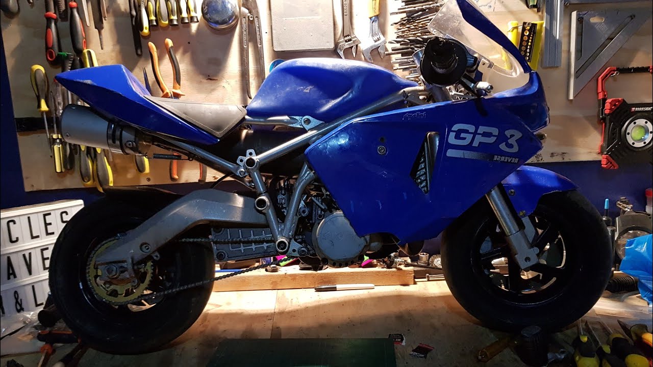 POLINI GP3 REVERSE GENUINE ITALIAN RACE BIKE, WILL IT RUN - YouTube